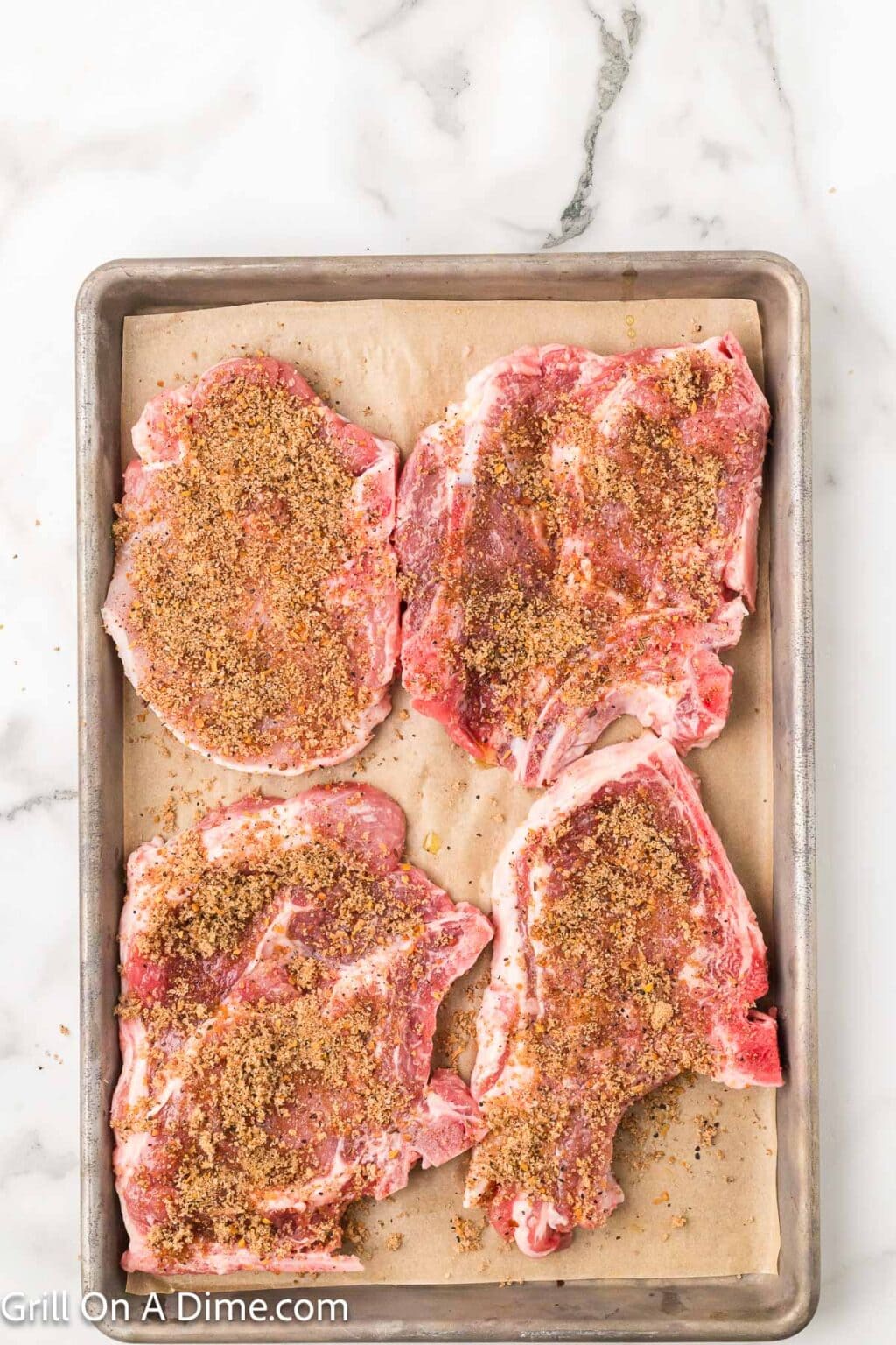 Grilled Hot Honey Pork Chops