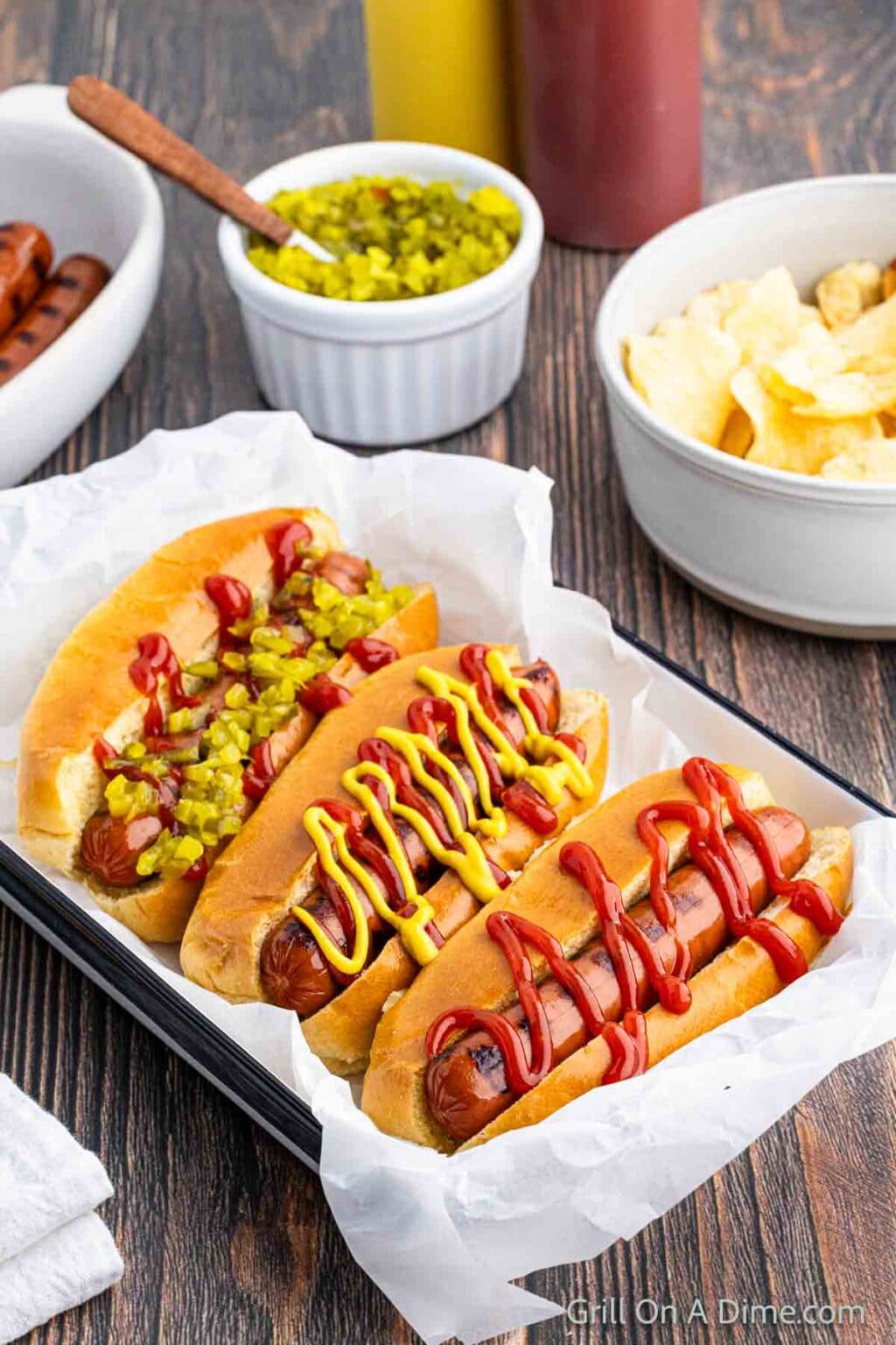 Grilled Hot Dogs Recipe