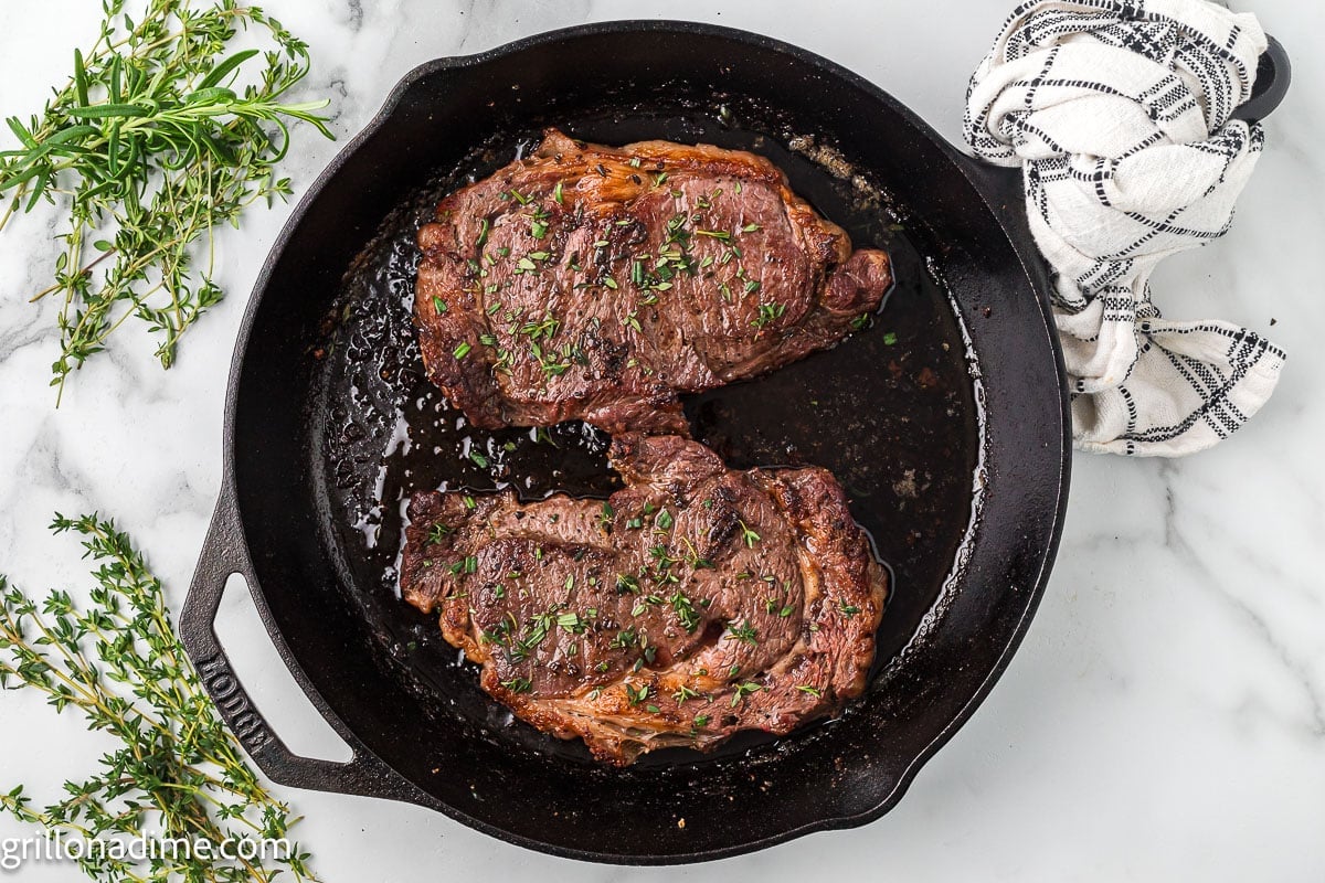 Cast Iron Steak Recipe