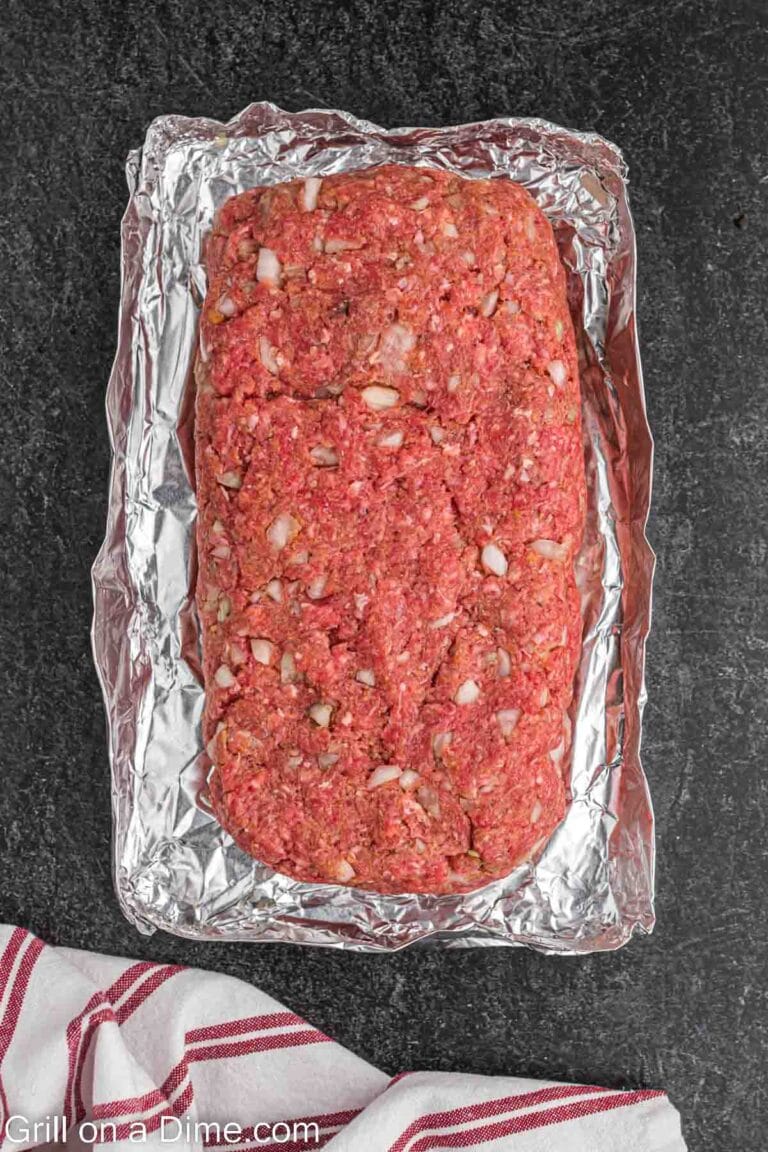 Grilled Meatloaf Recipe - grillonadime.com