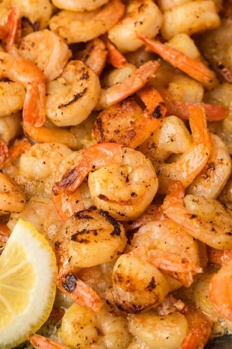 Cast Iron Shrimp - grillonadime.com