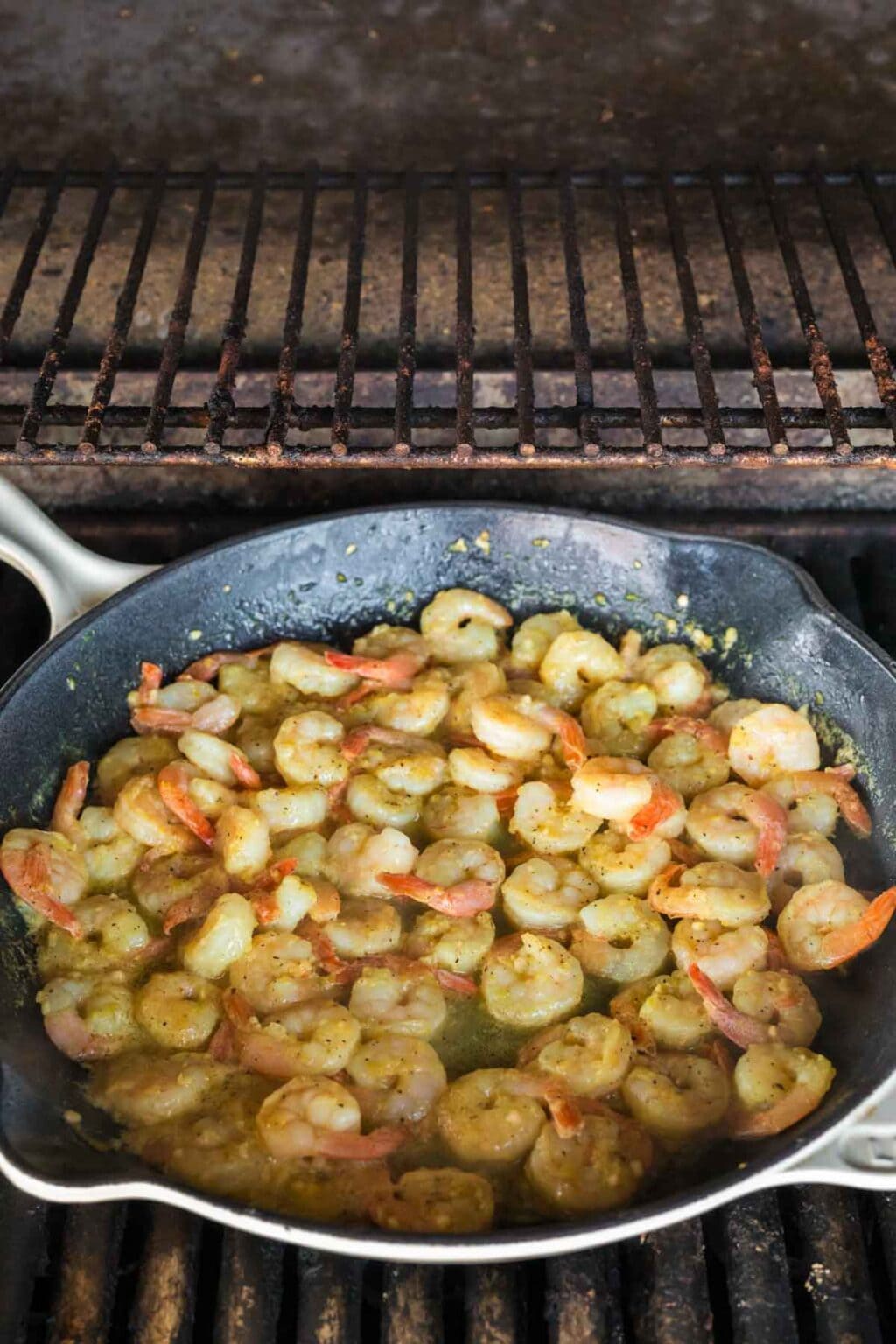 Cast Iron Shrimp - grillonadime.com