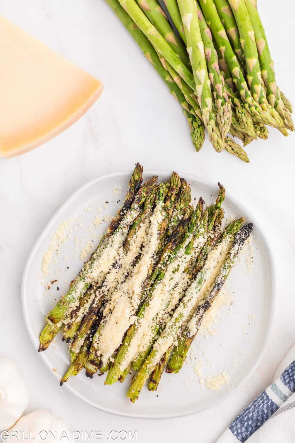 Grilled Parmesan Asparagus