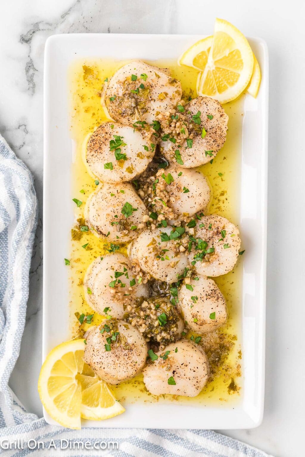 Smoked Scallops - grillonadime.com