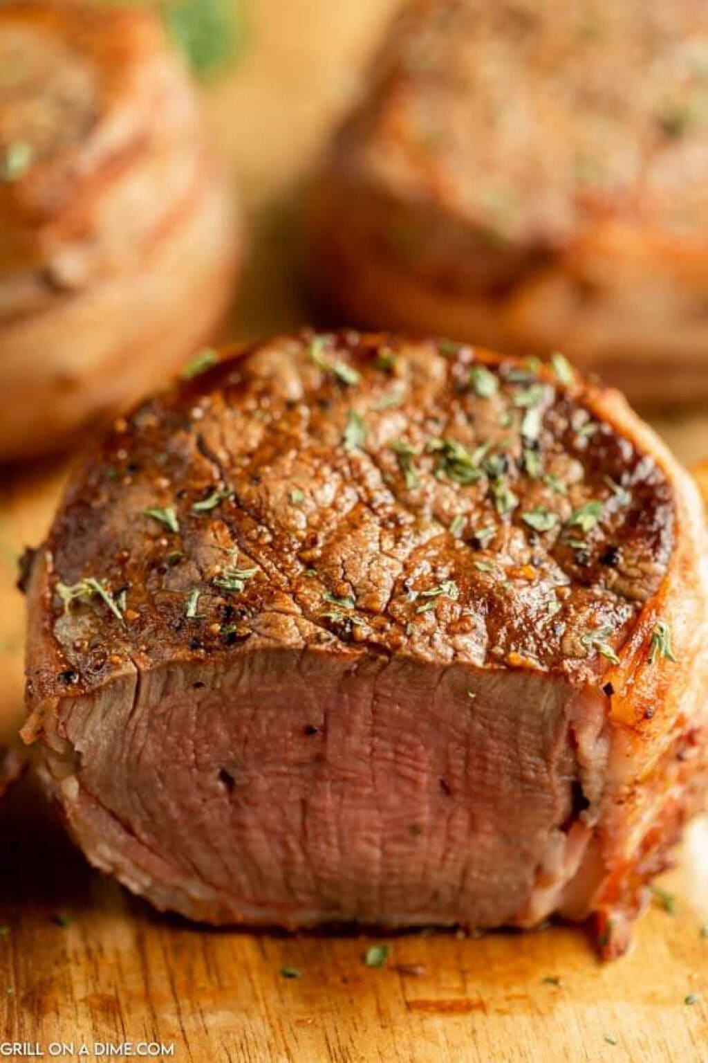 Grilled Bacon Wrapped Filet Mignon Recipe - grillonadime.com