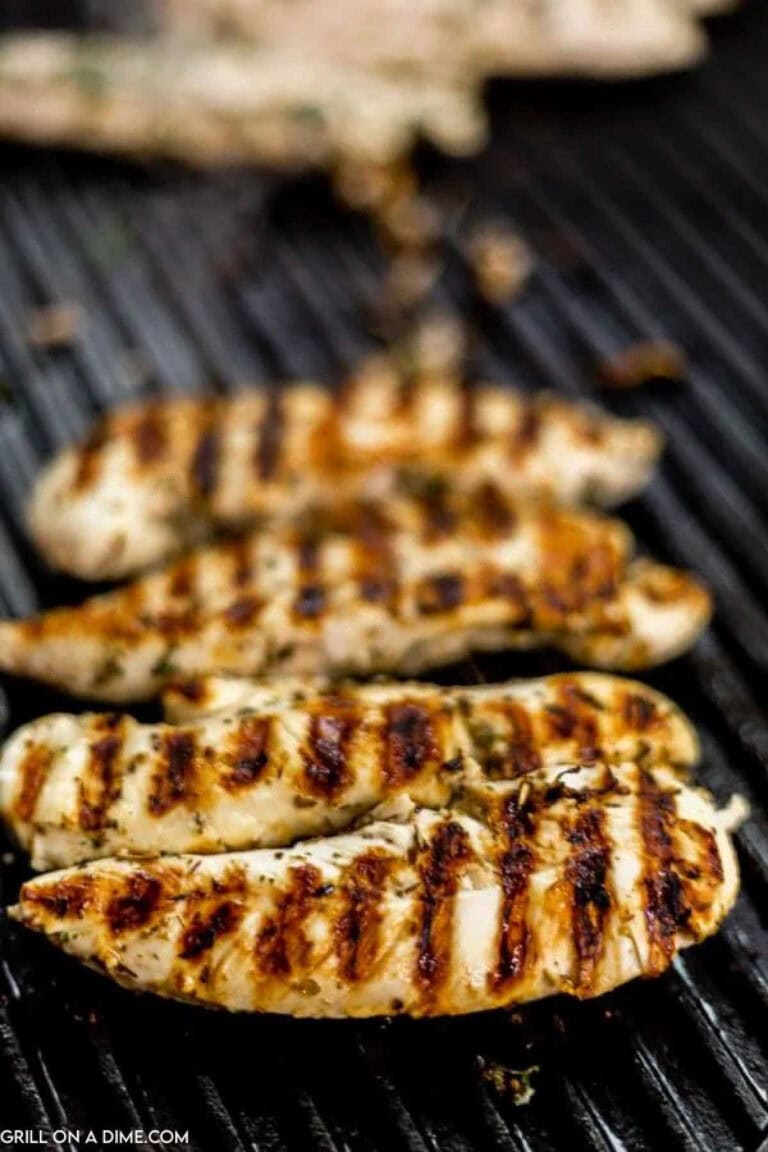 Grilled Chicken Tenders Recipe, Easy Marinade