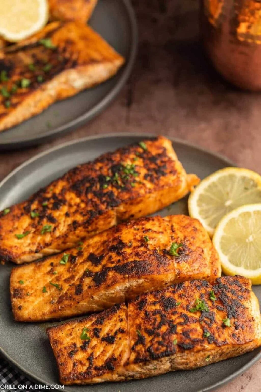 Blackened Salmon - grillonadime.com