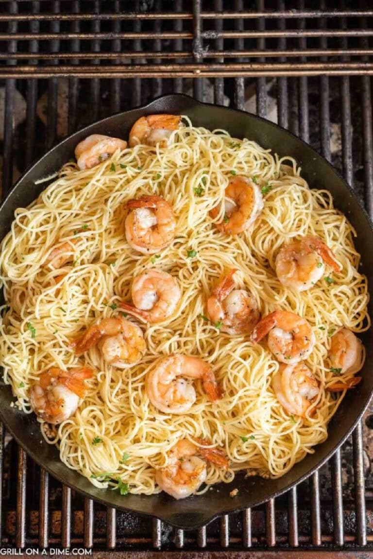 Grilled Shrimp Scampi - grillonadime.com