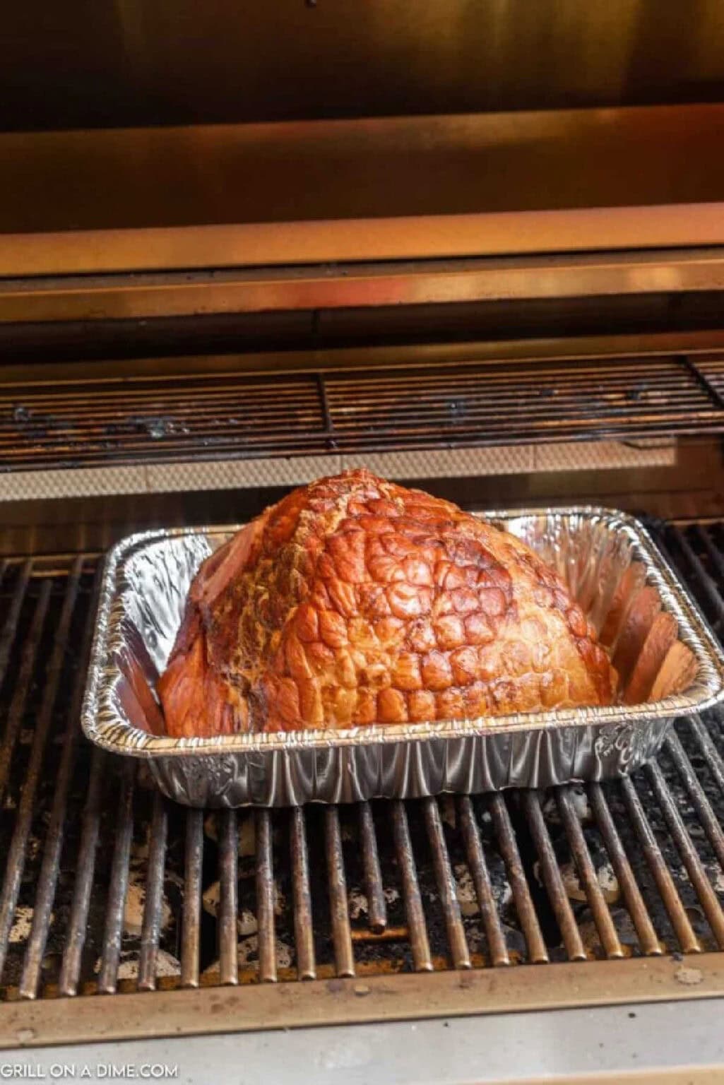 Grilled Ham Recipe for a Perfect Holiday Dinner - grillonadime.com