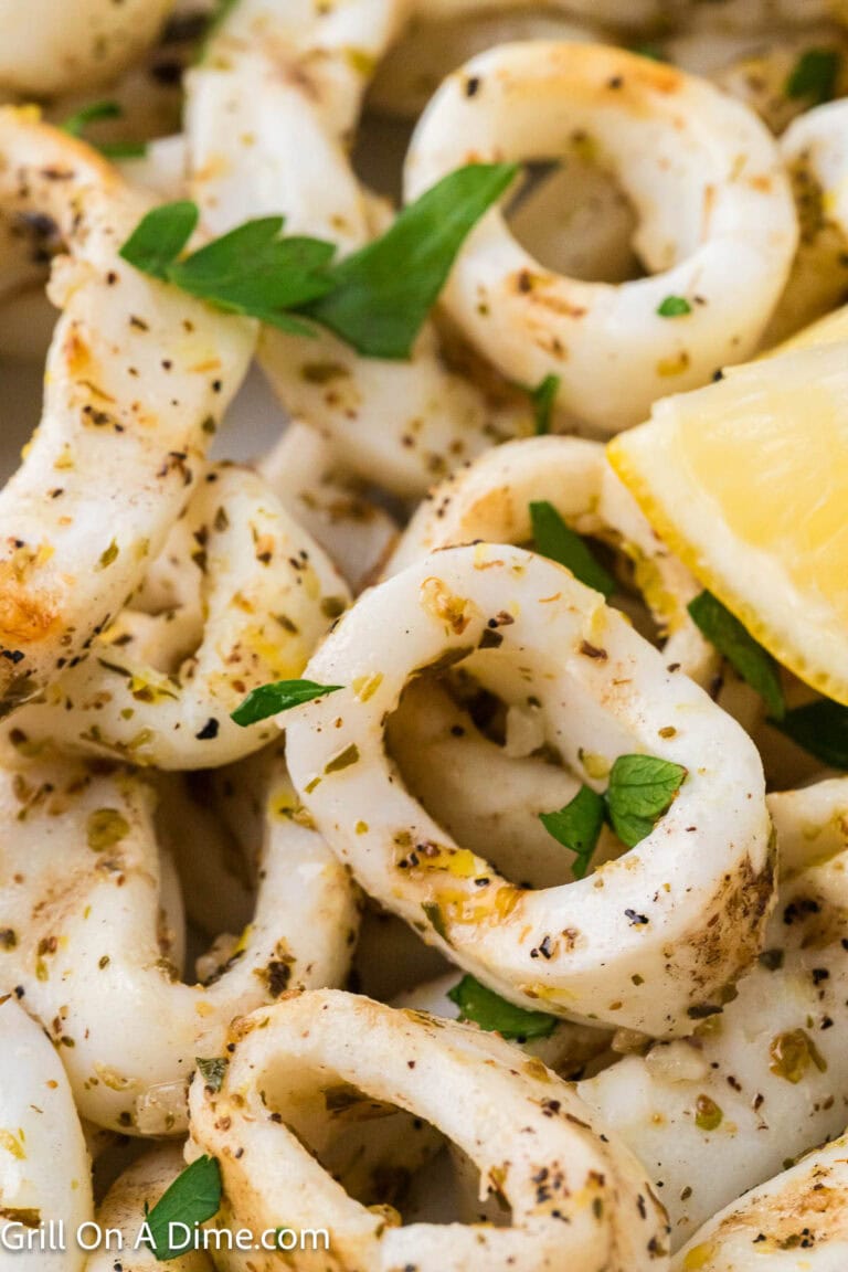 Grilled Calamari - grillonadime.com