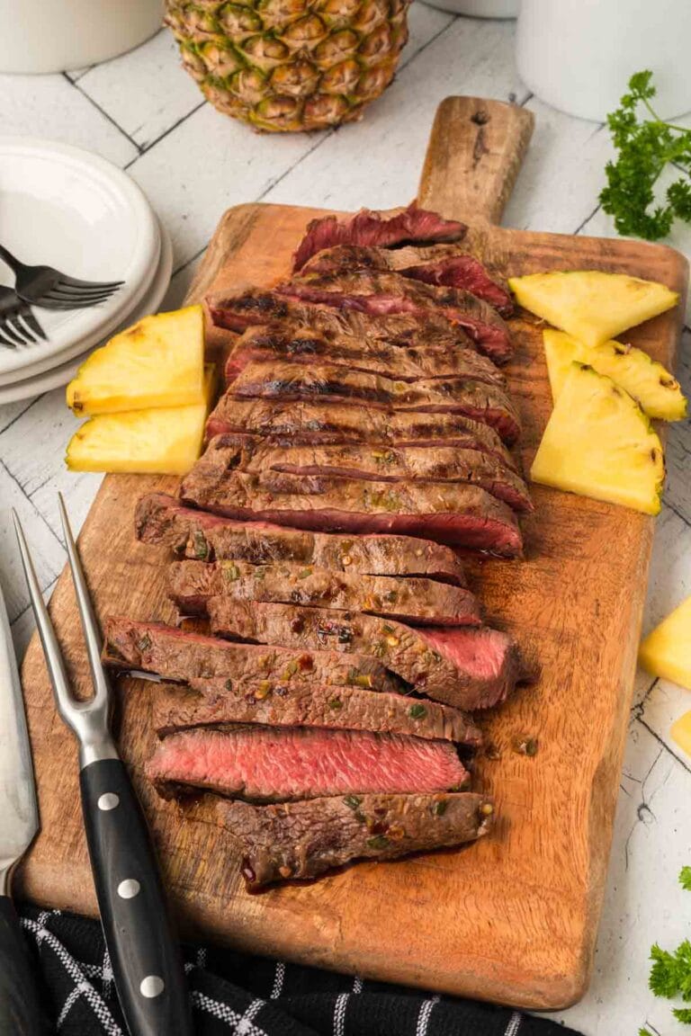 Pineapple Steak Marinade - grillonadime.com