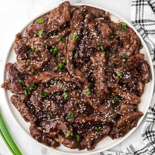 Blackstone Beef Stir Fry for a Quick Dinner - grillonadime.com