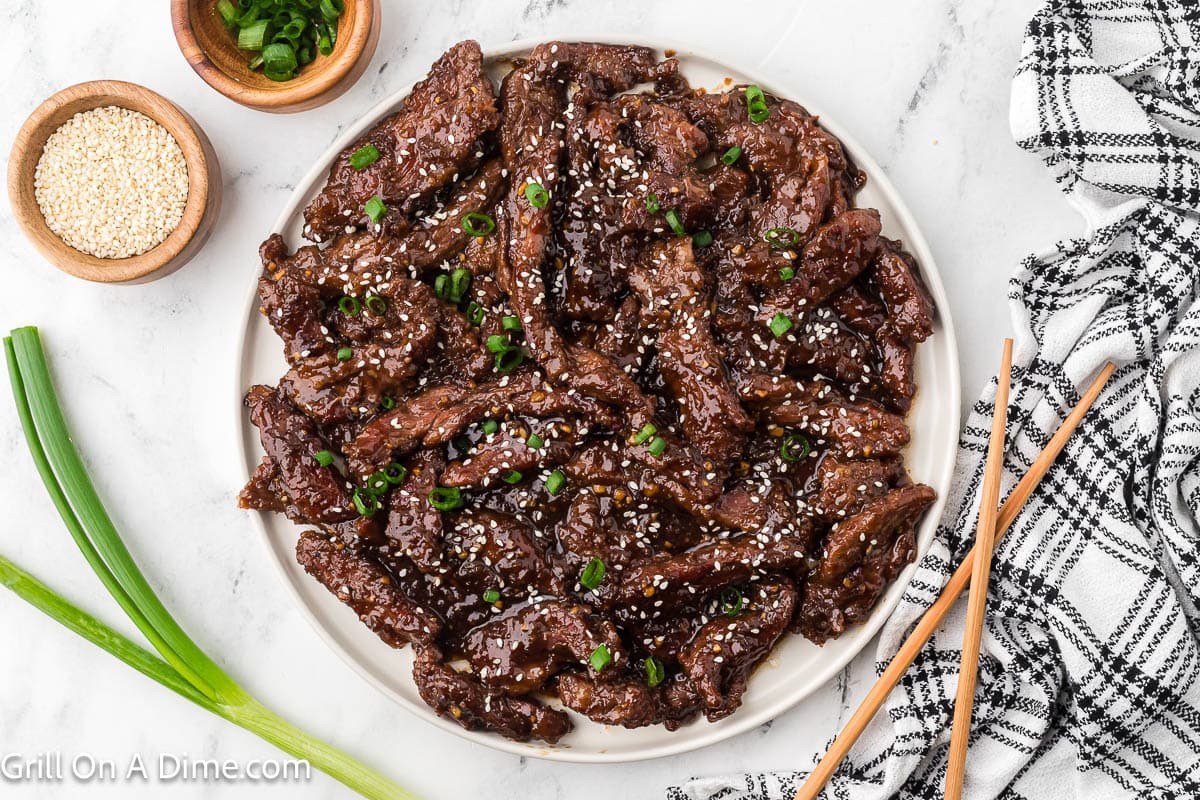 Mongolian Beef - grillonadime.com
