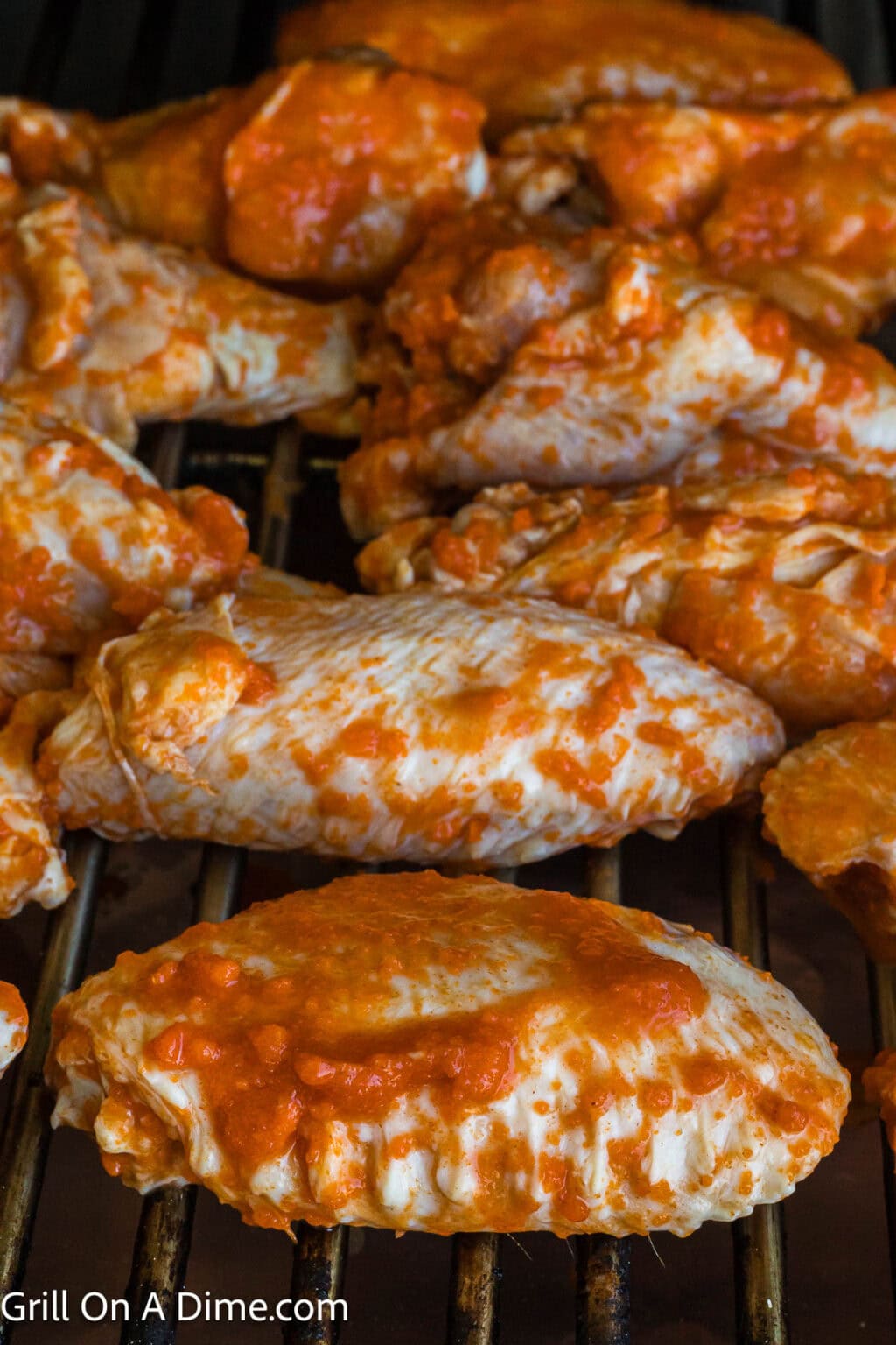 Smoked Buffalo Wings - grillonadime.com
