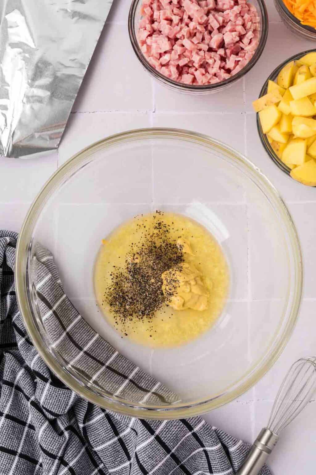 Ham and Potato Foil Packets for Easy Dinners - grillonadime.com
